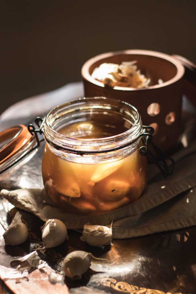 How to Make Fermented Garlic - Through the Wildwood
