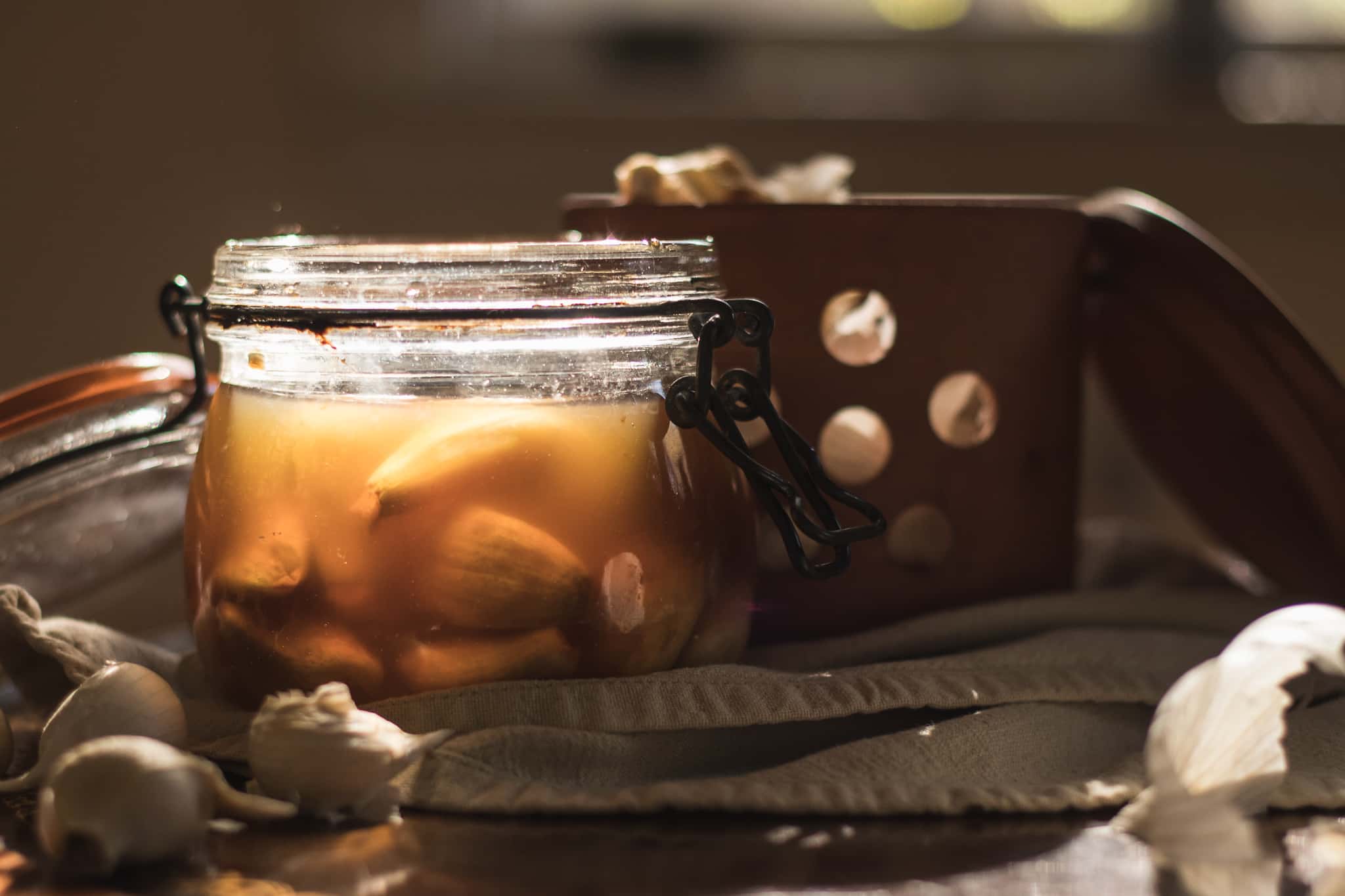 How to Make Fermented Garlic - Through the Wildwood