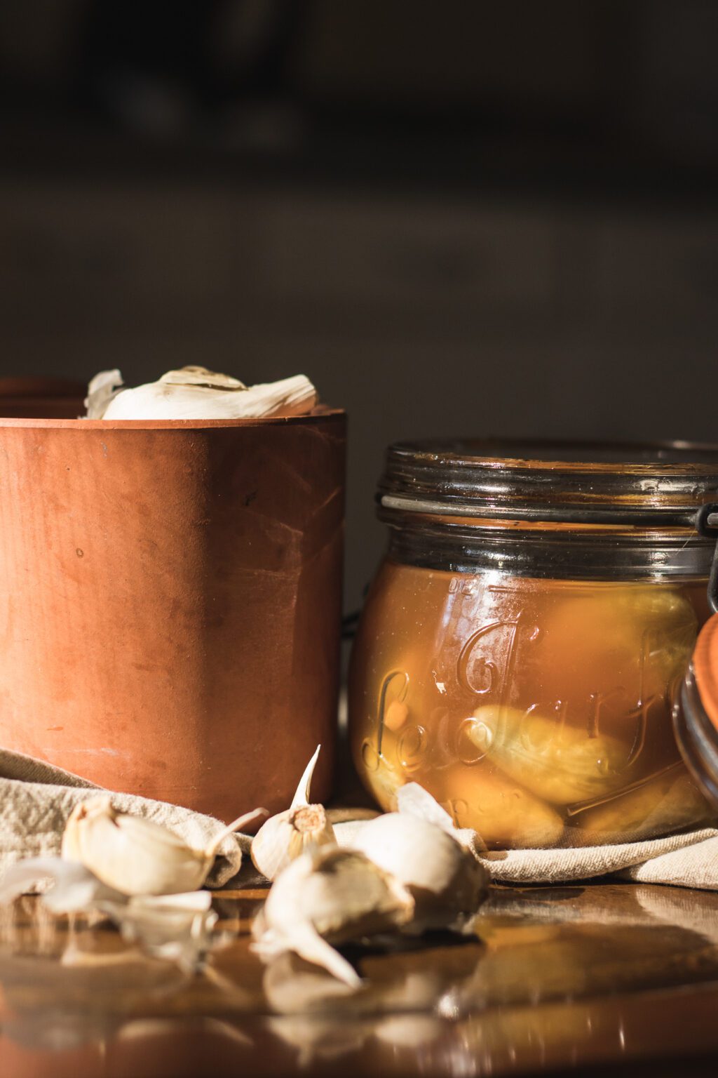 How to Make Fermented Garlic - Through the Wildwood